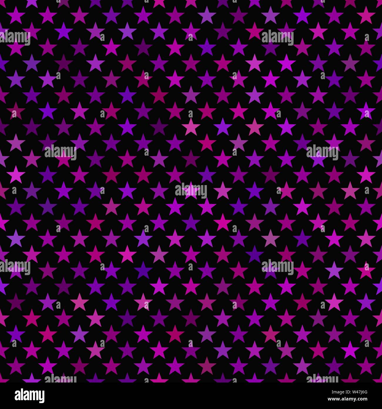 Purple abstract seamless pentagram star pattern background - vector ...