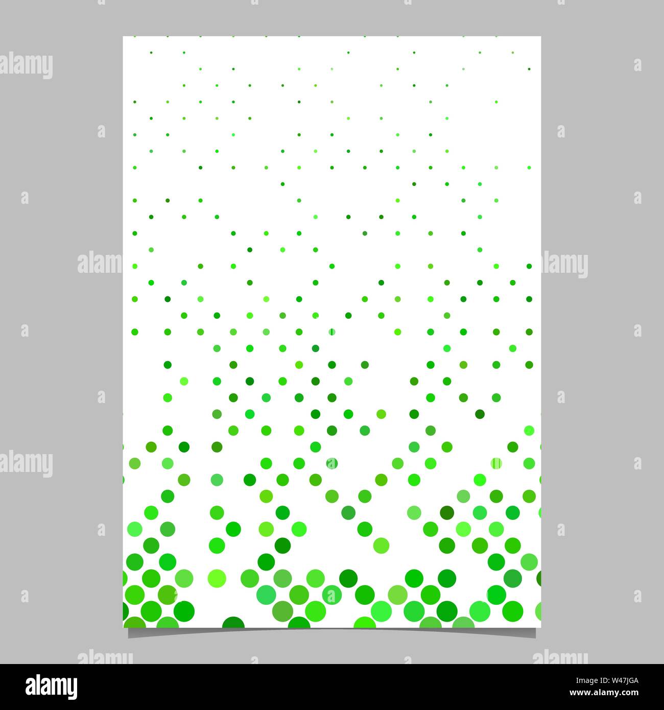 Abstract dot pattern poster design - vector page background graphic ...