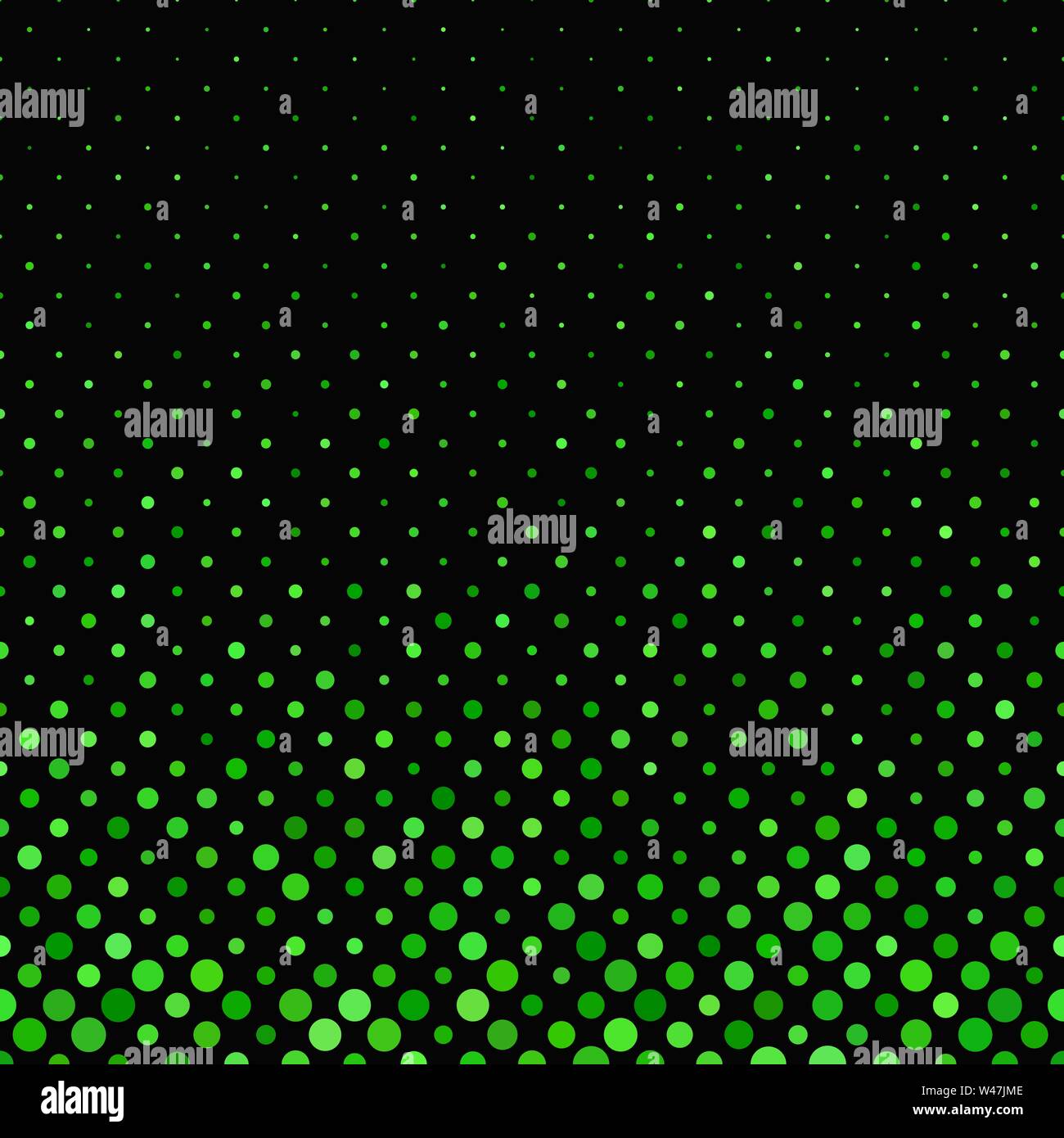 Green geometric circle pattern background - graphic design with small ...