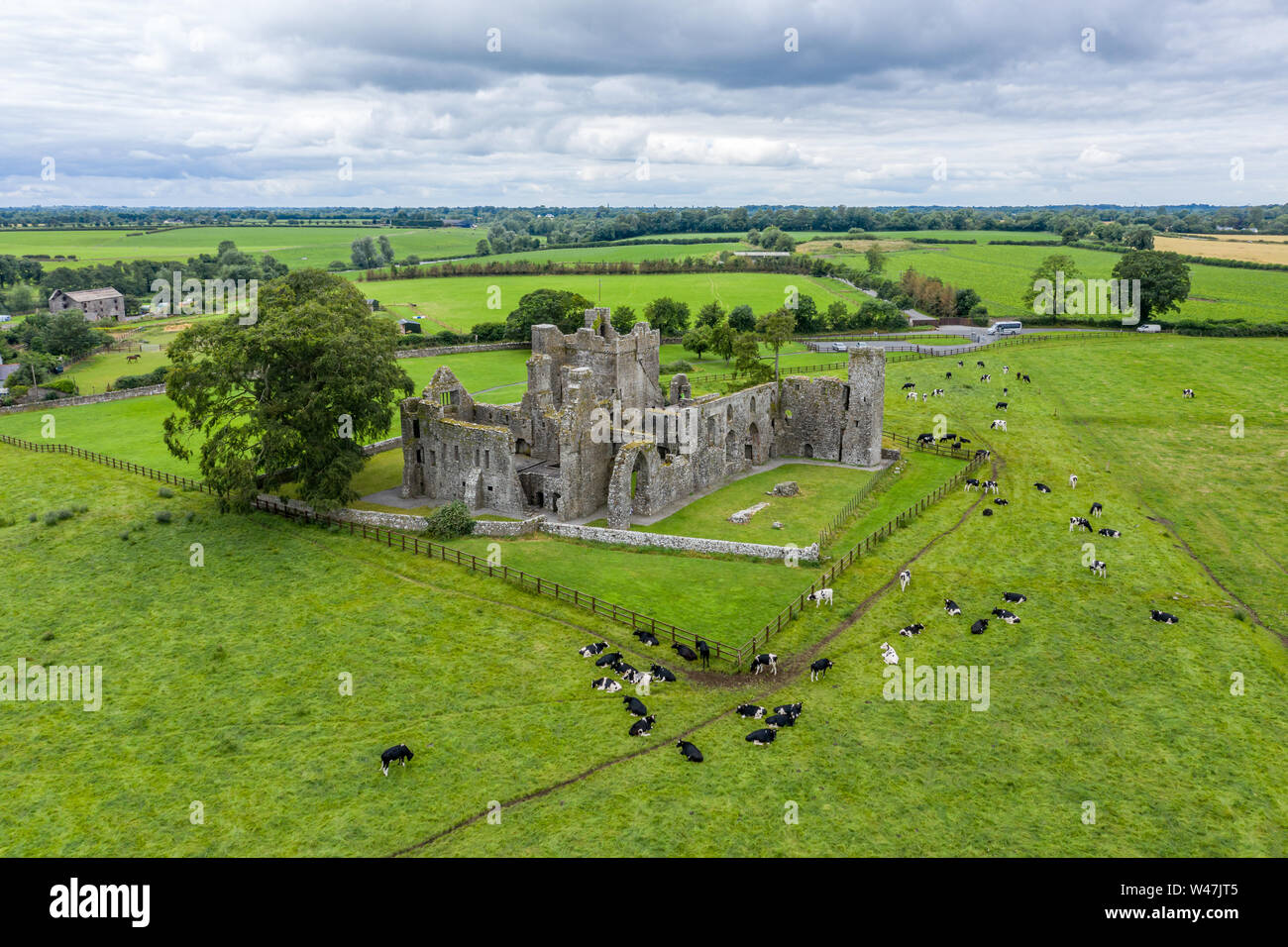 Bective Abbey founded in 1147 is a Cistercian abbey on the River Boyne ...