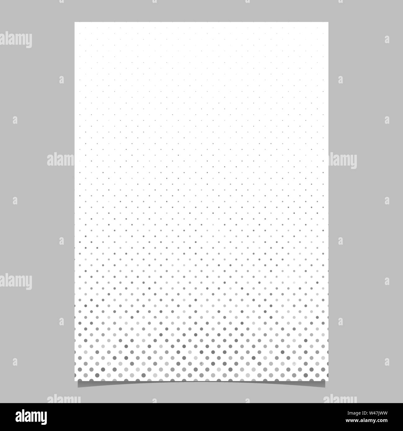 Dot Pattern Brochure Design Vector Cover Background From Dots Stock Vector Image And Art Alamy