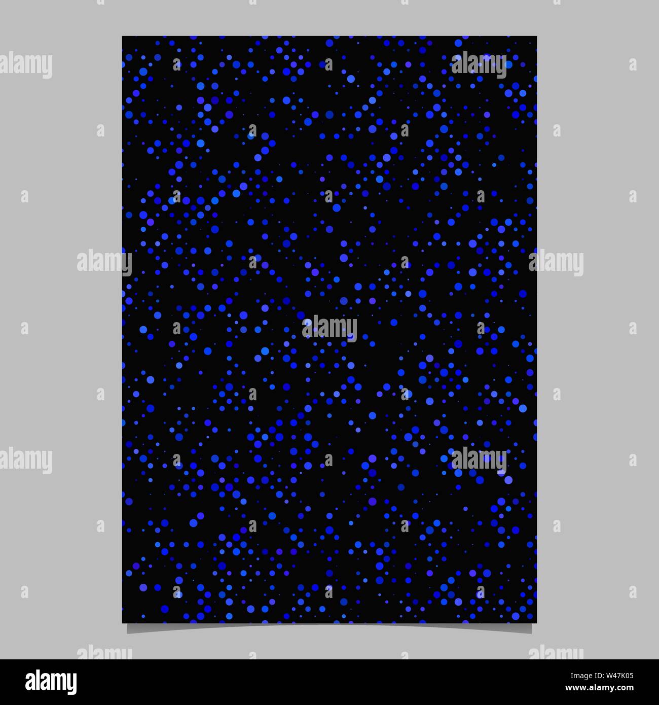 Geometrical Circle Pattern Poster Template Background Vector Graphic Design Stock Vector Image