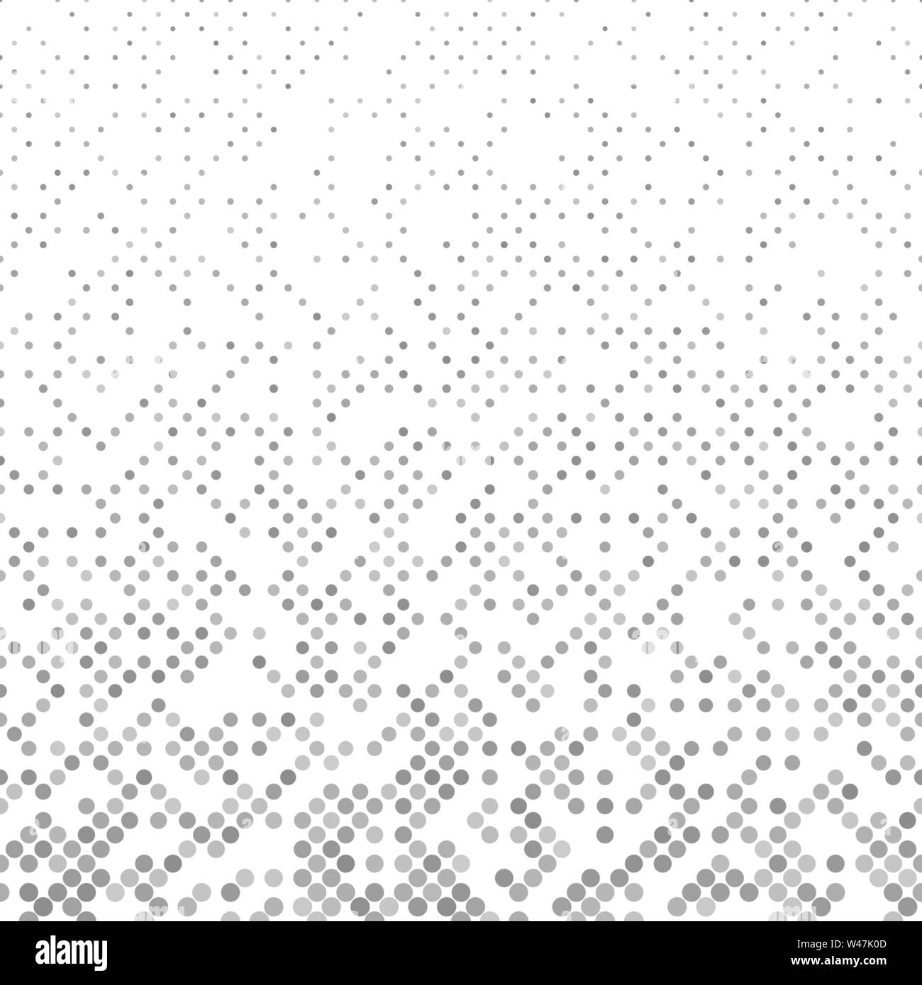 Grey geometrical abstract dot pattern - vector snowfall background ...