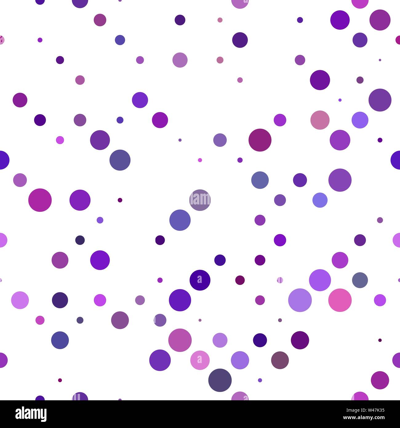 Colorful seamless dot pattern background - vector graphic design Stock ...