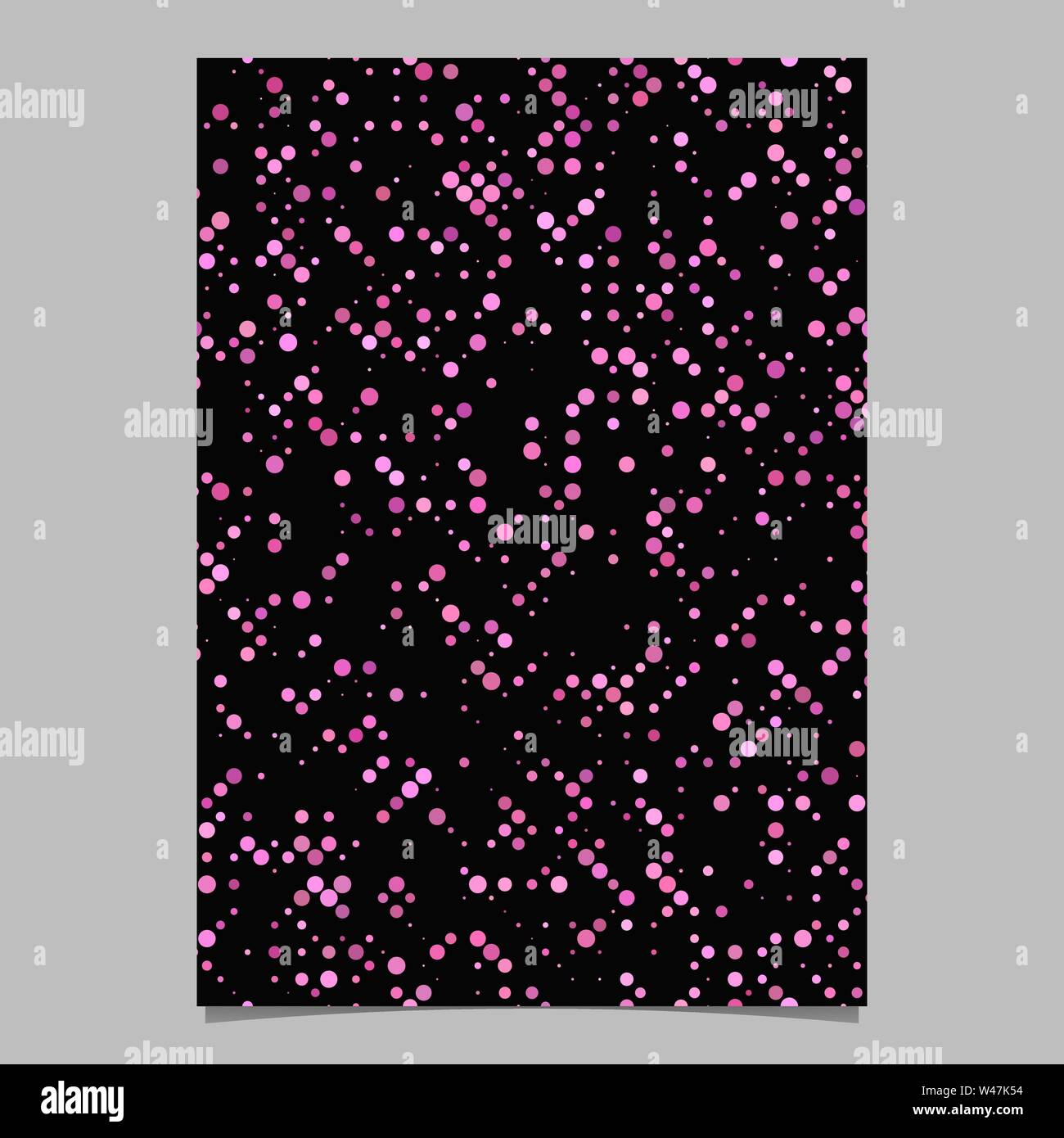 Abstract Repeating Circle Pattern Flyer Background Vector Graphic Stock Vector Image And Art Alamy