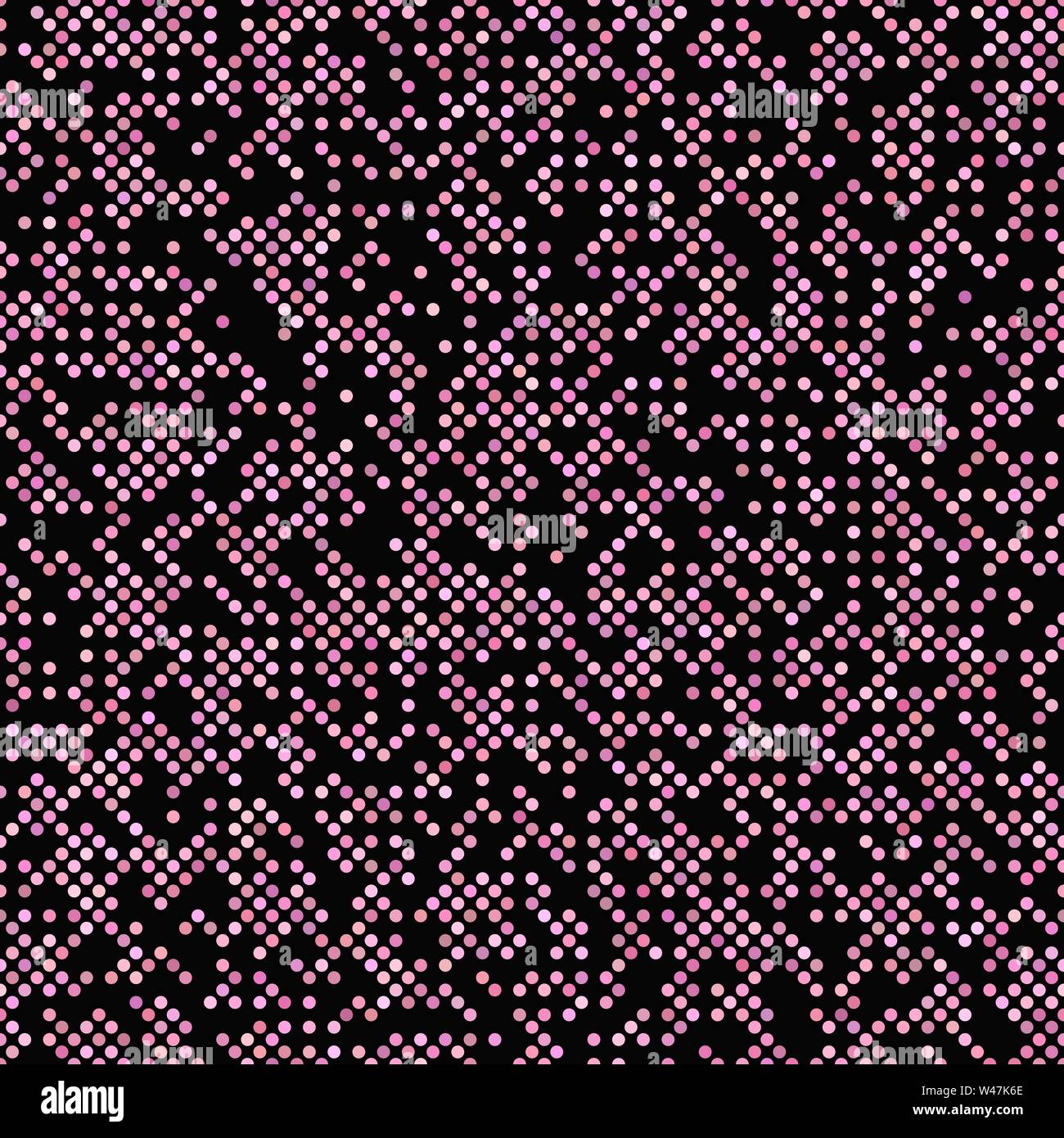 Pink seamless dot pattern background - vector graphic design Stock ...