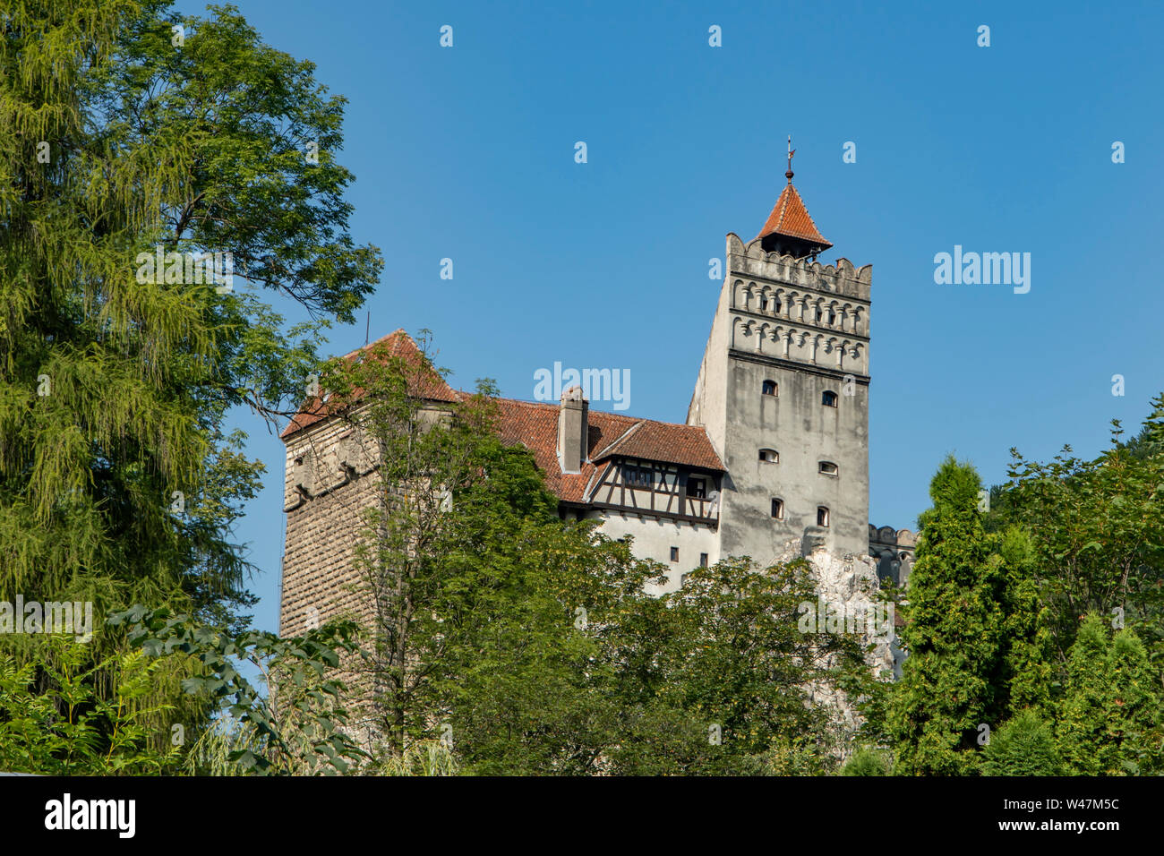 Bran Castle, Bran, Romania Stock Photo - Alamy