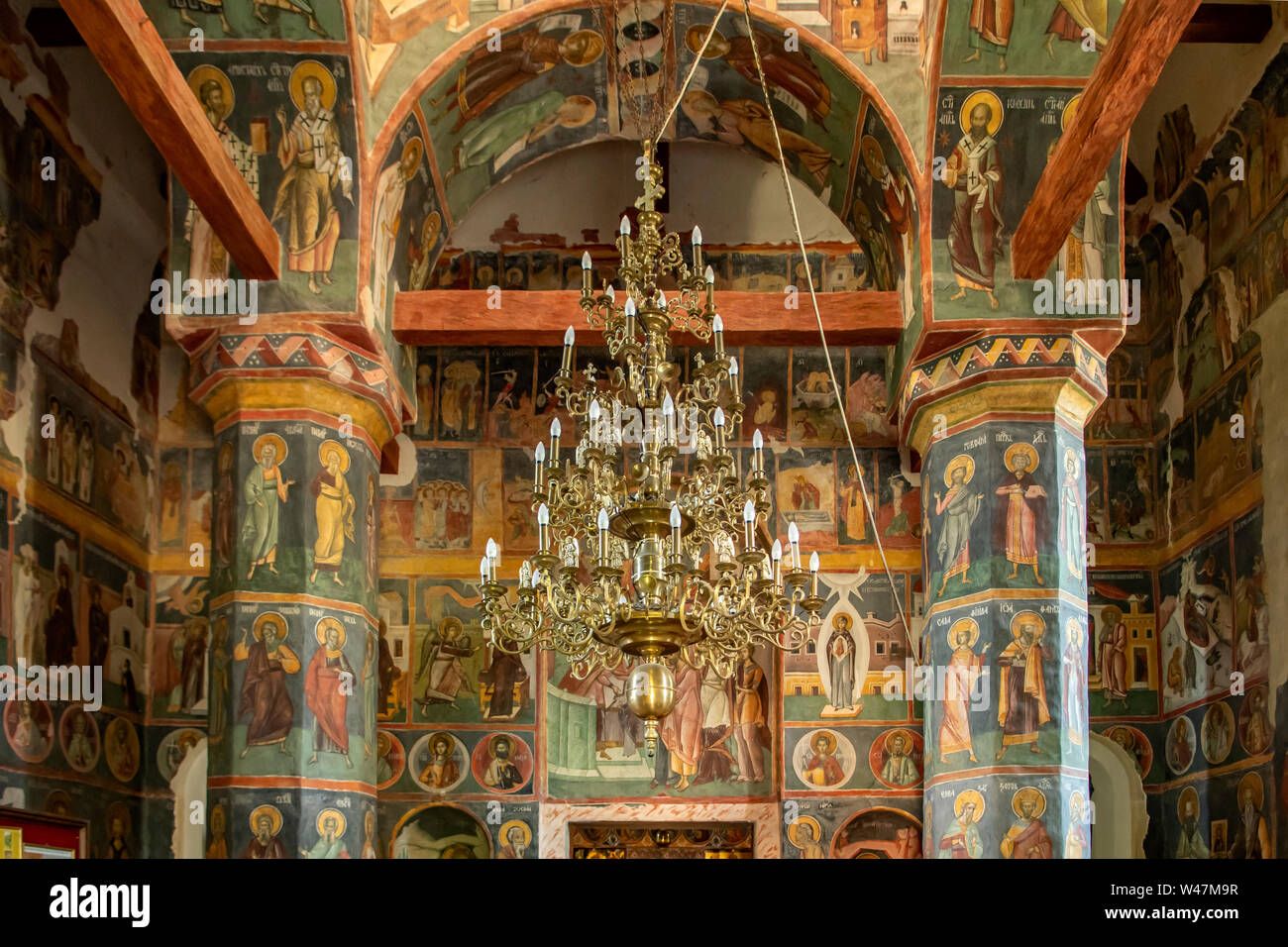 Inside monastery walls hi-res stock photography and images - Alamy