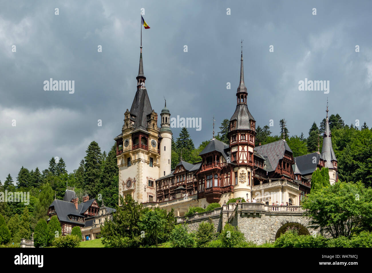 Sinaia castle hi-res stock photography and images - Alamy