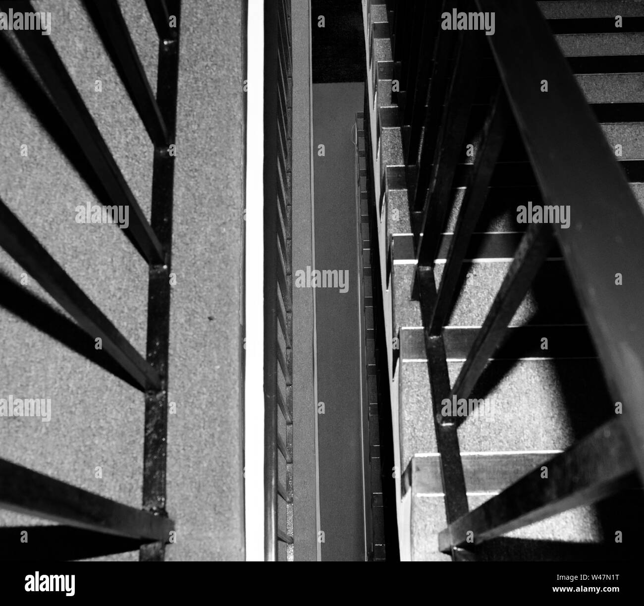 Social housing estate in Black and White Stock Photos & Images - Alamy