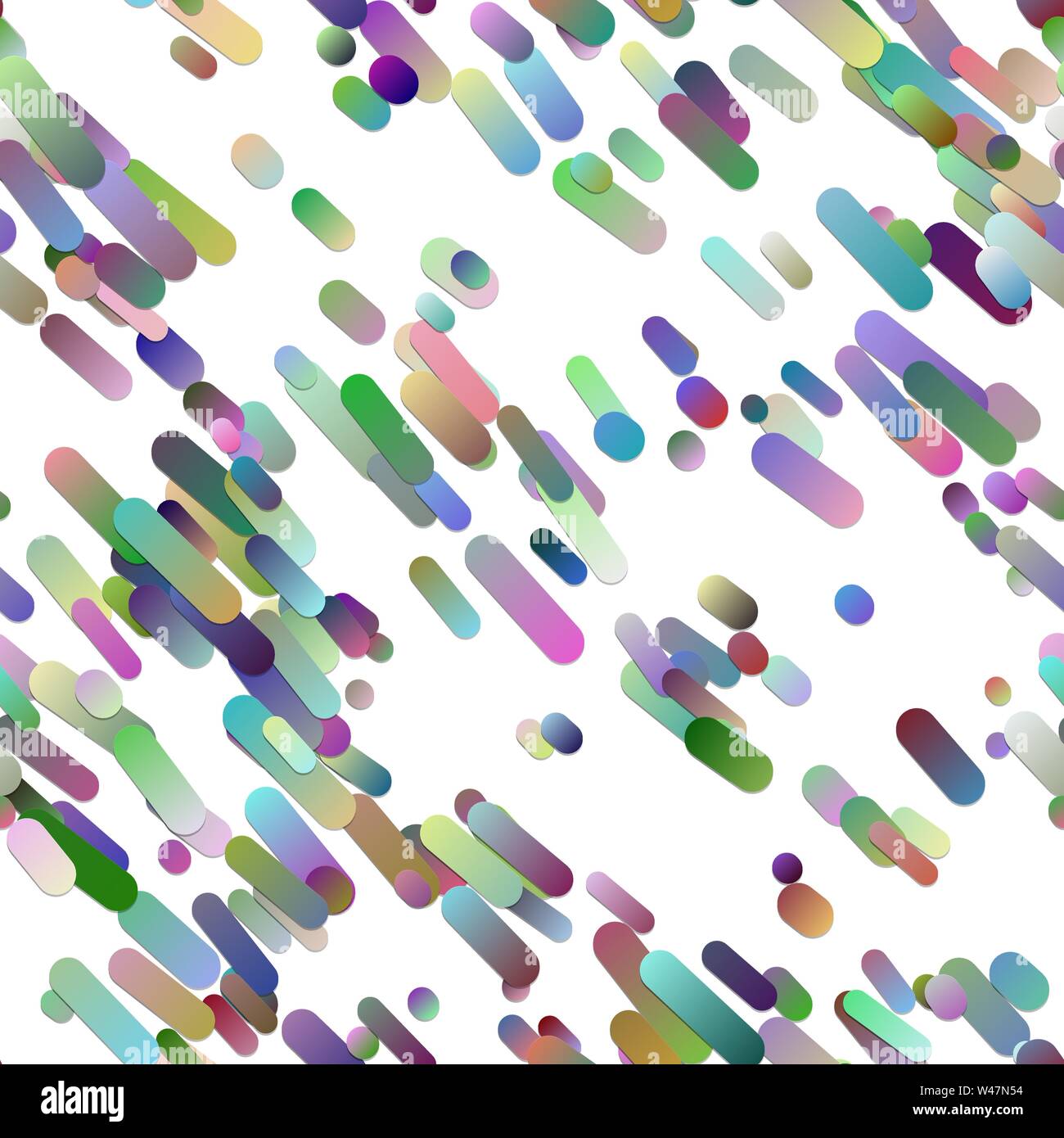 Colorful Abstract Seamless Trendy Gradient Diagonal Stripe Pattern