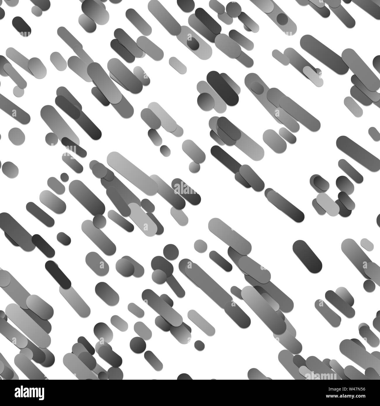 Grey seamless abstract modern gradient diagonal stripe pattern background - vector illustration ...