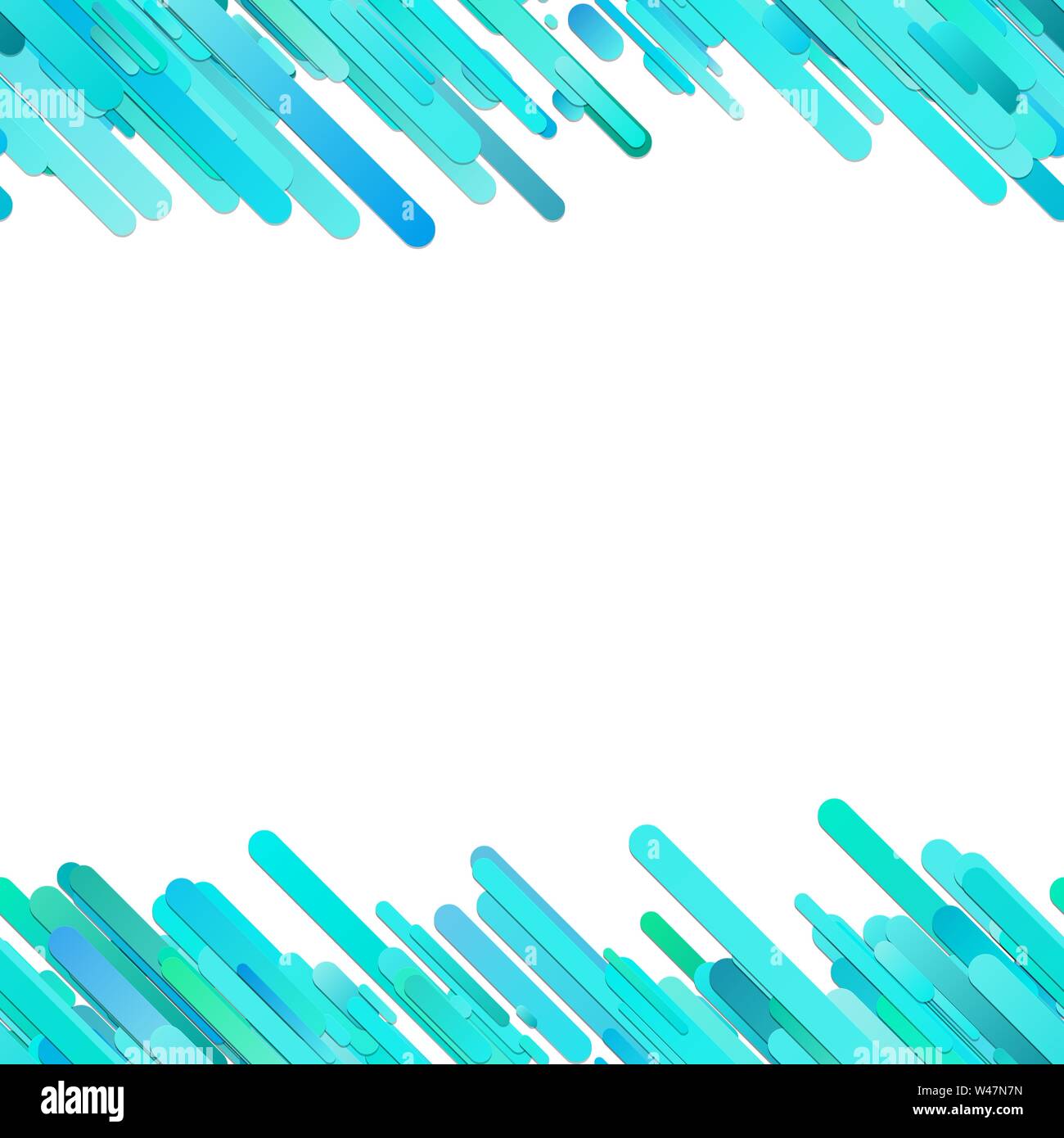 Trendy gradient background with seamless diagonal rounded stripe pattern - vector graphic design ...