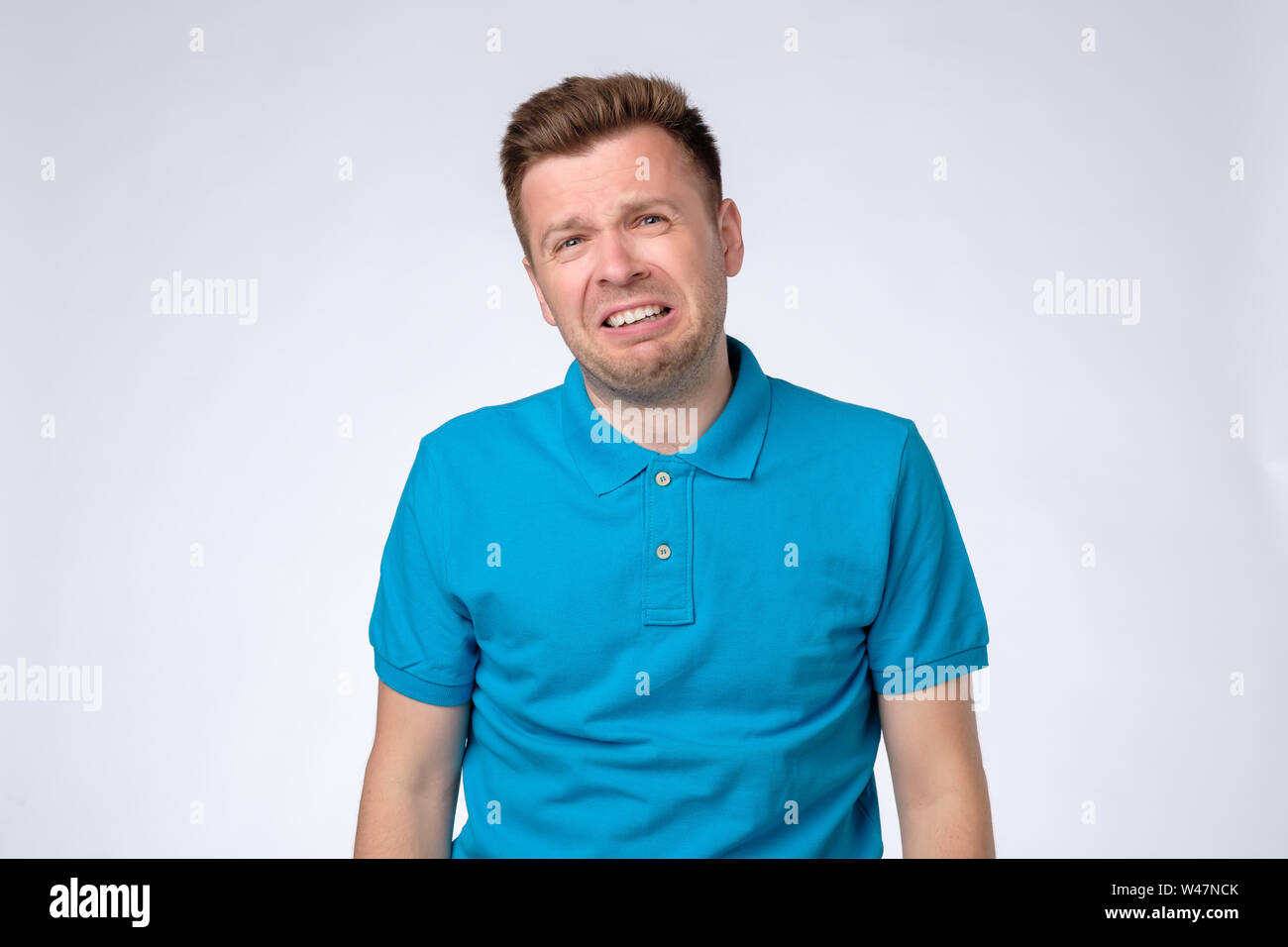 Man crying tears hi-res stock photography and images - Alamy