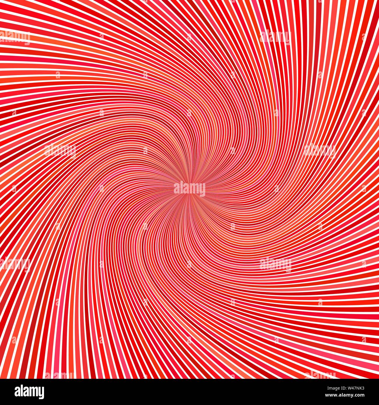 Red abstract hypnotic spiral stripe background - vector curved ray burst graphic Stock Vector ...