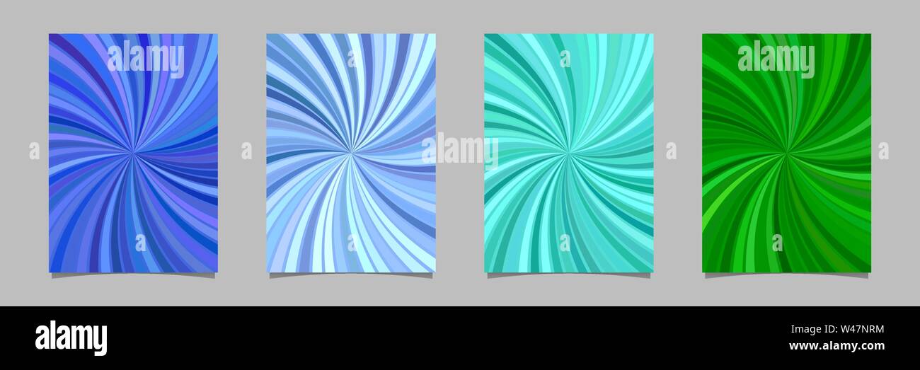 Flyer Template Vortex Design