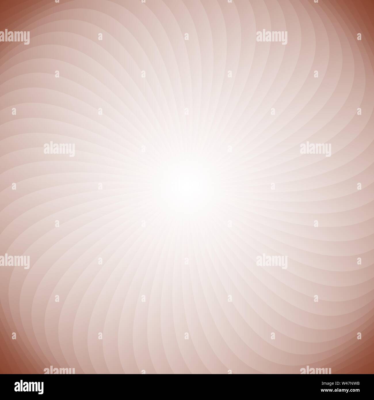 Geometric spiral background - vector graphic design from rotating rays ...