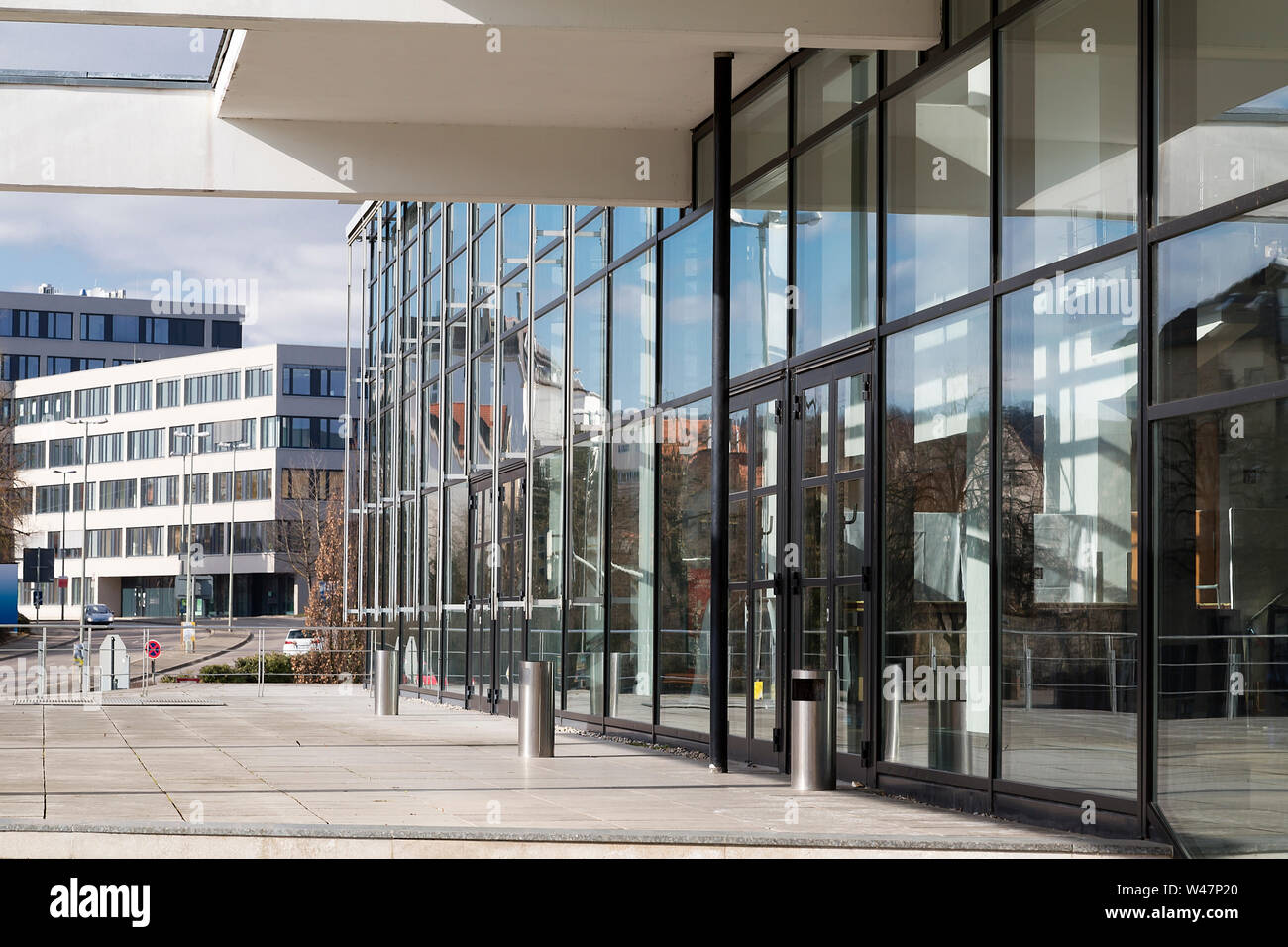 Modern Glass Building Stock Photo - Alamy