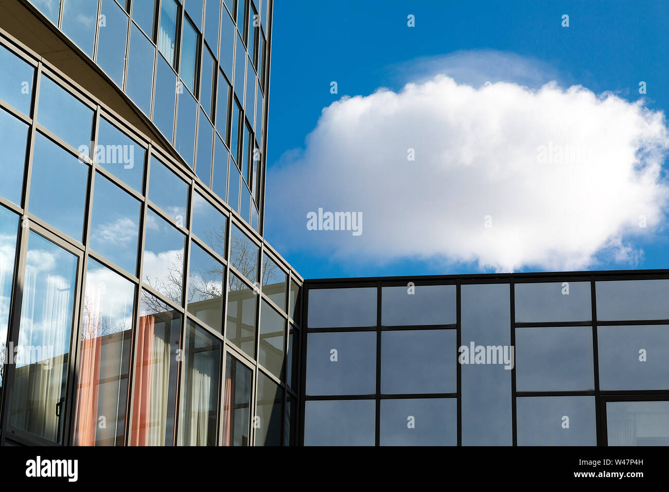 Modern Glass Building Stock Photo - Alamy
