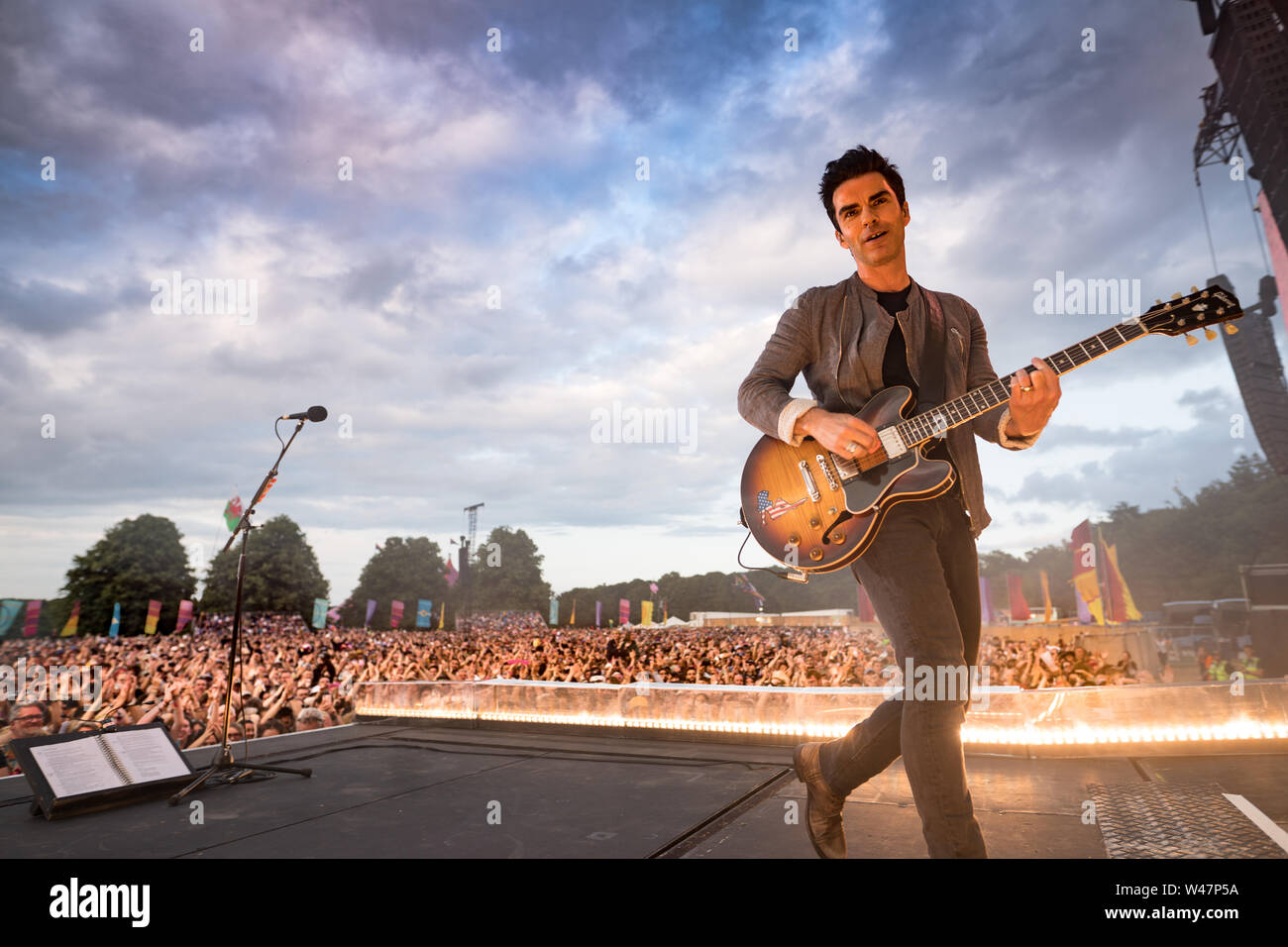 Suffolk, UK. Saturday, 20 July, 2019. Kelly Jones of the Stereophonics ...