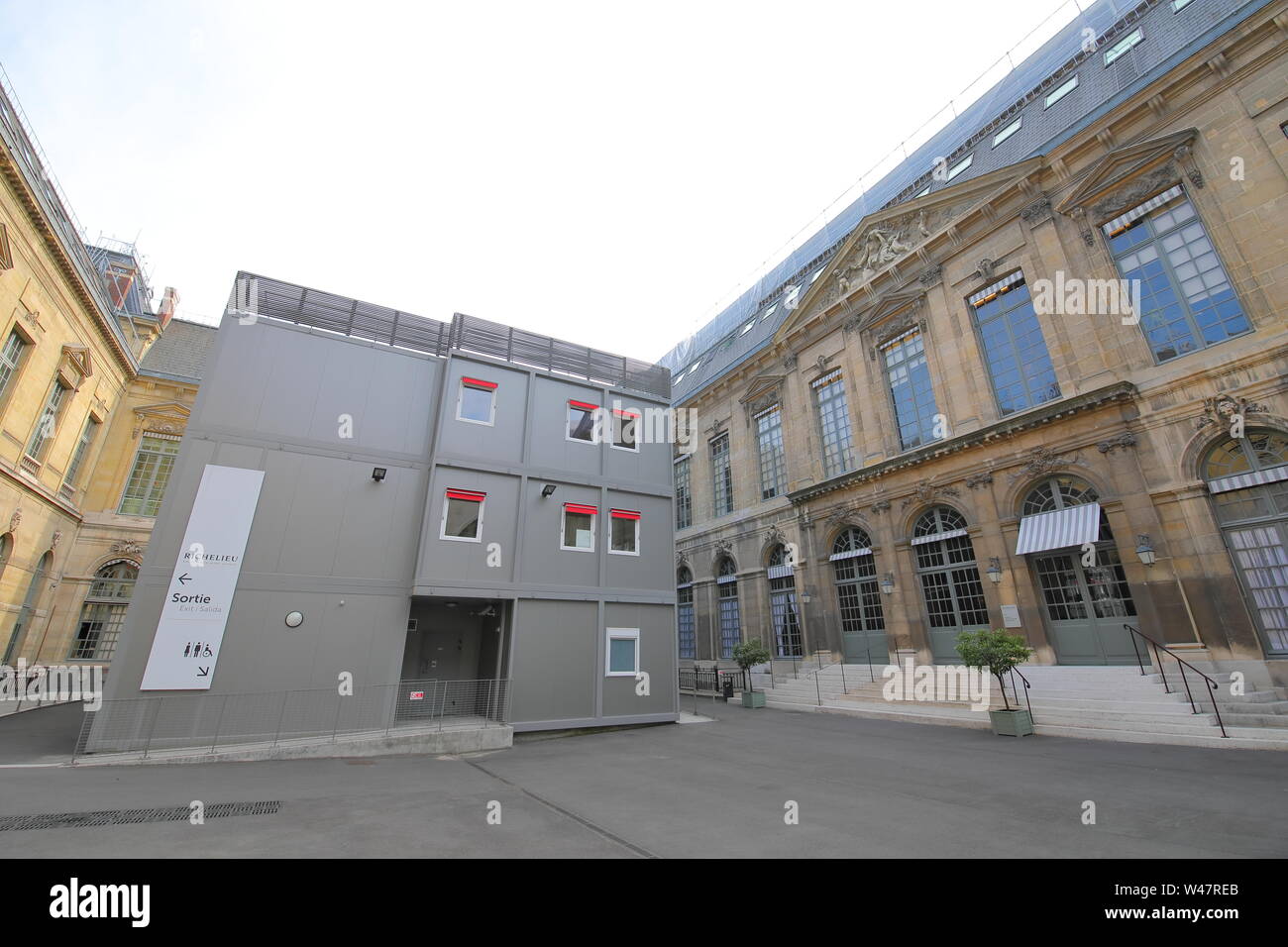 Richelieu library museum Paris France Stock Photo - Alamy