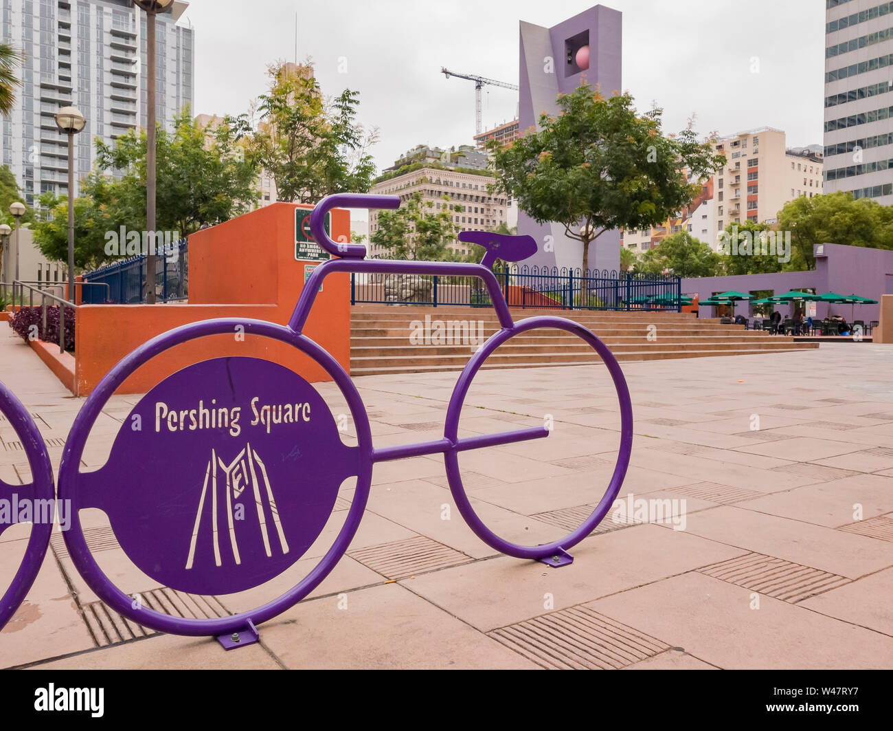 Pershing square in los angeles hi-res stock photography and images - Alamy