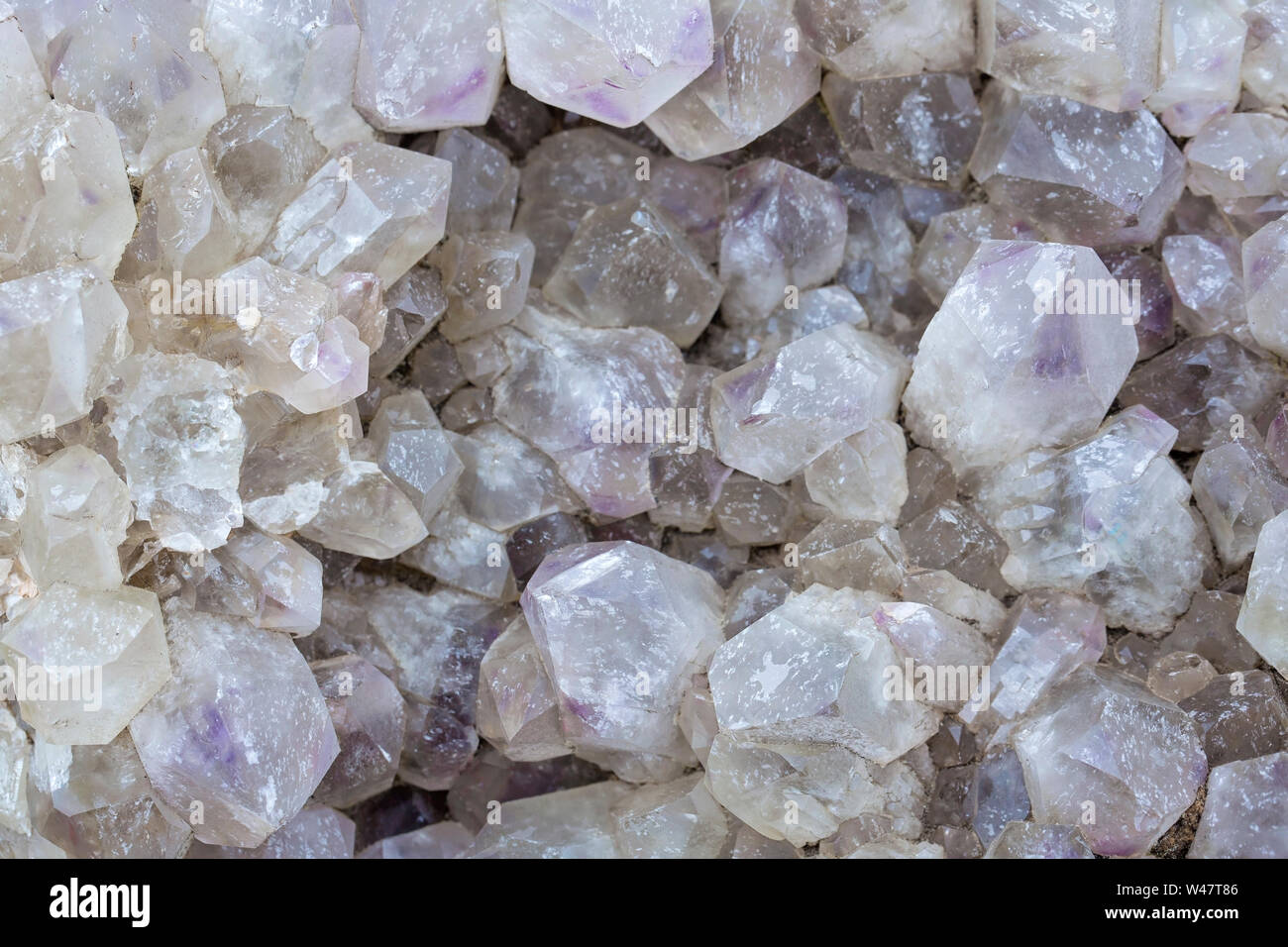 Quartz Crystal Cluster Stock Photo - Alamy