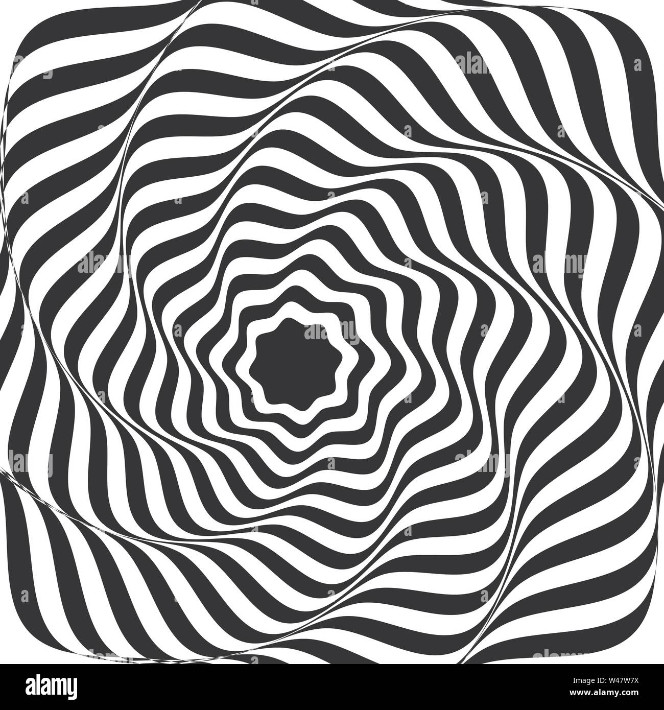 Simple Optical Wave Art Background Abstract vector background Stock ...