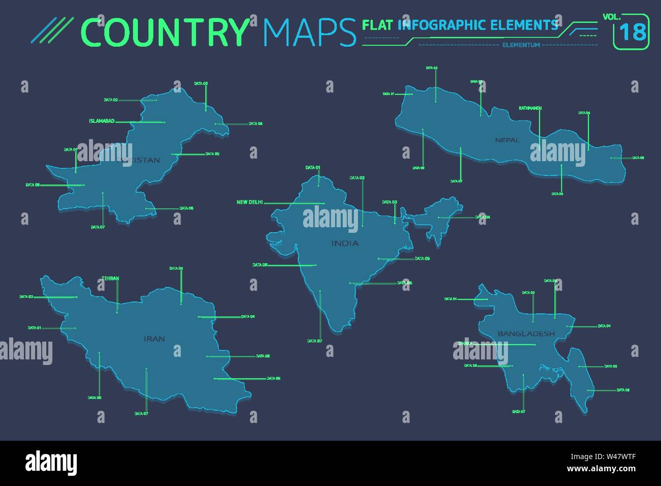 Map country bangladesh Stock Vector Images - Alamy