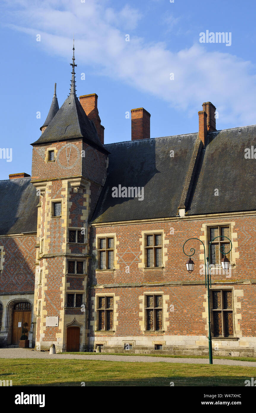 Château de Gien, Castle Gien, Gien, France, Europe Stock Photo - Alamy