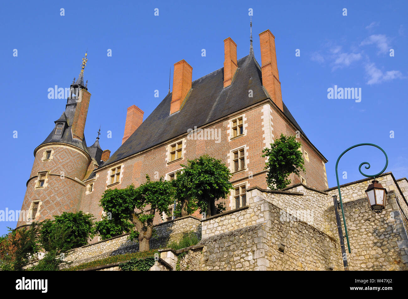 Château de Gien, Castle Gien, Gien, France, Europe Stock Photo - Alamy