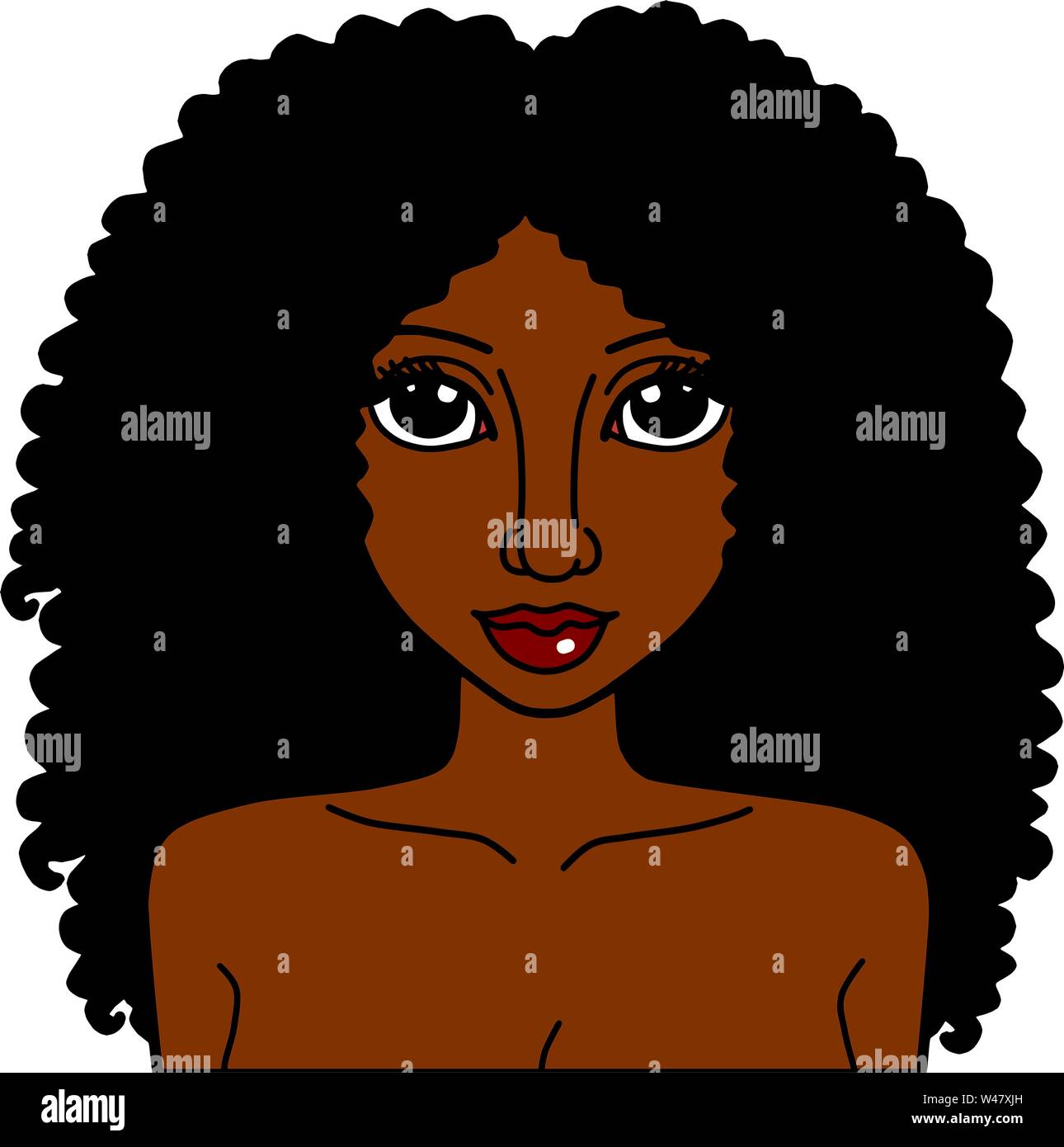 African woman fashion beautiful Stock Vector Images - Alamy