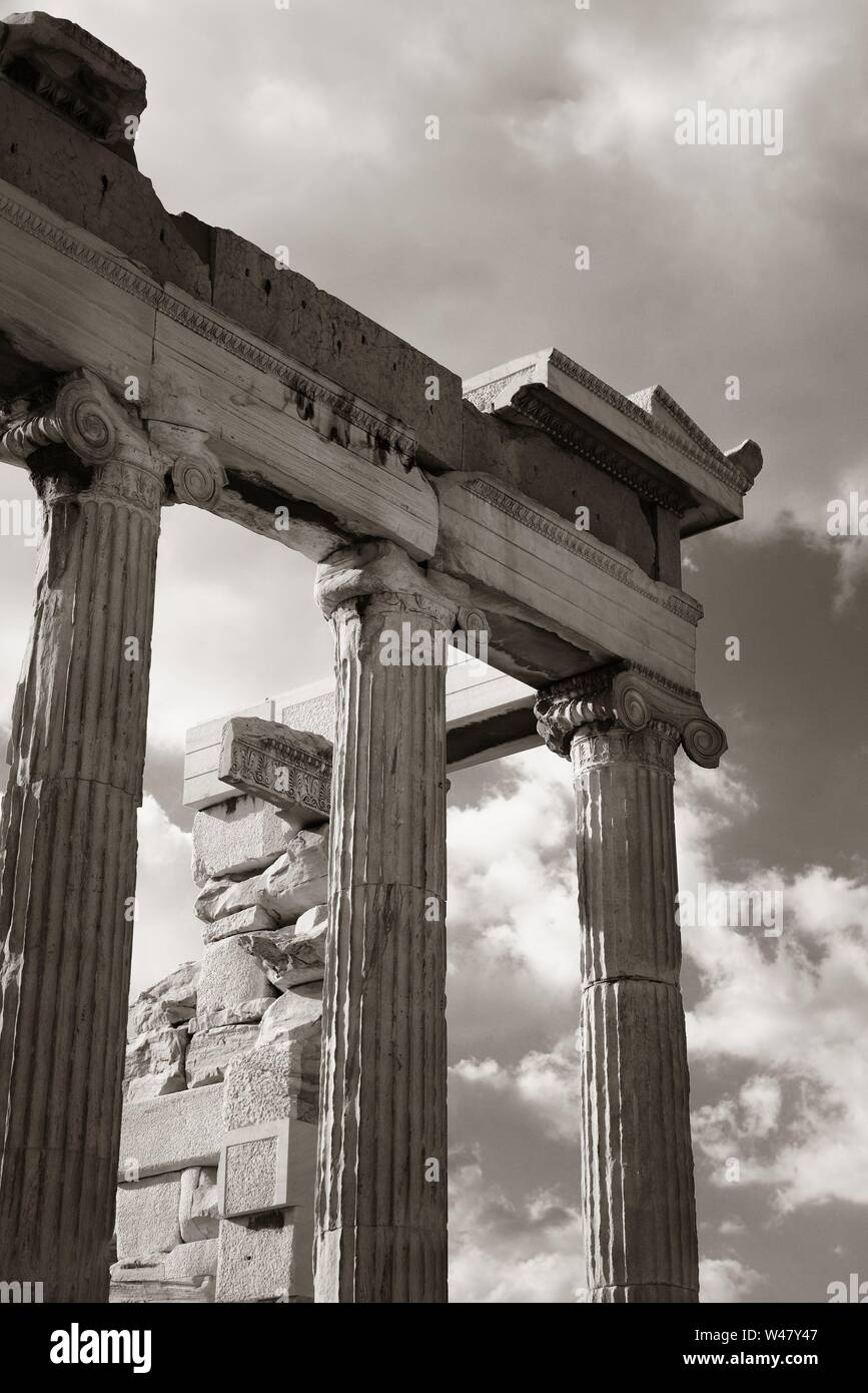 Acropolis historical ruins in Athens, Greece Stock Photo - Alamy