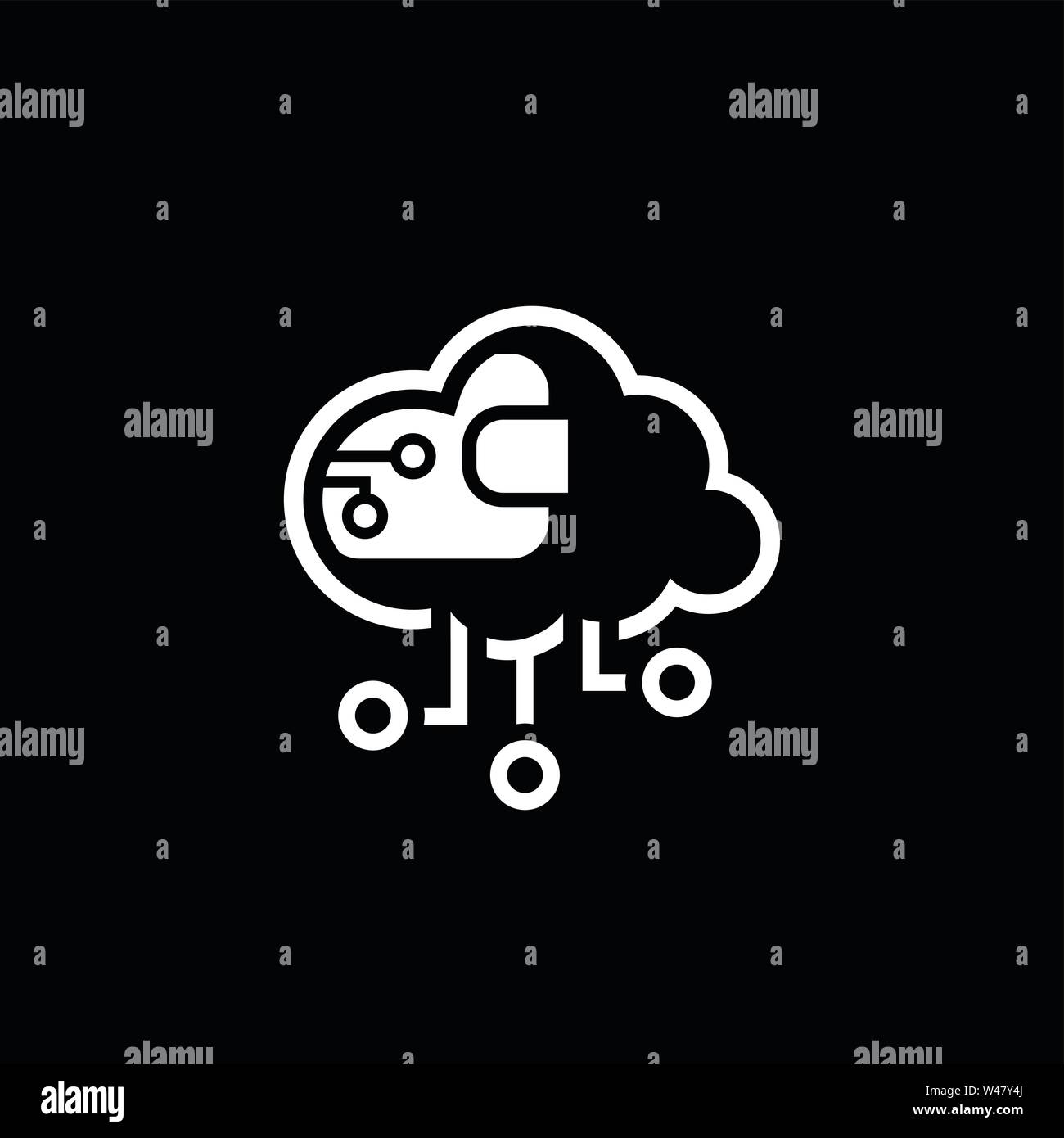 Simple Crypto Wallet Vector Icon Stock Vector Image & Art - Alamy