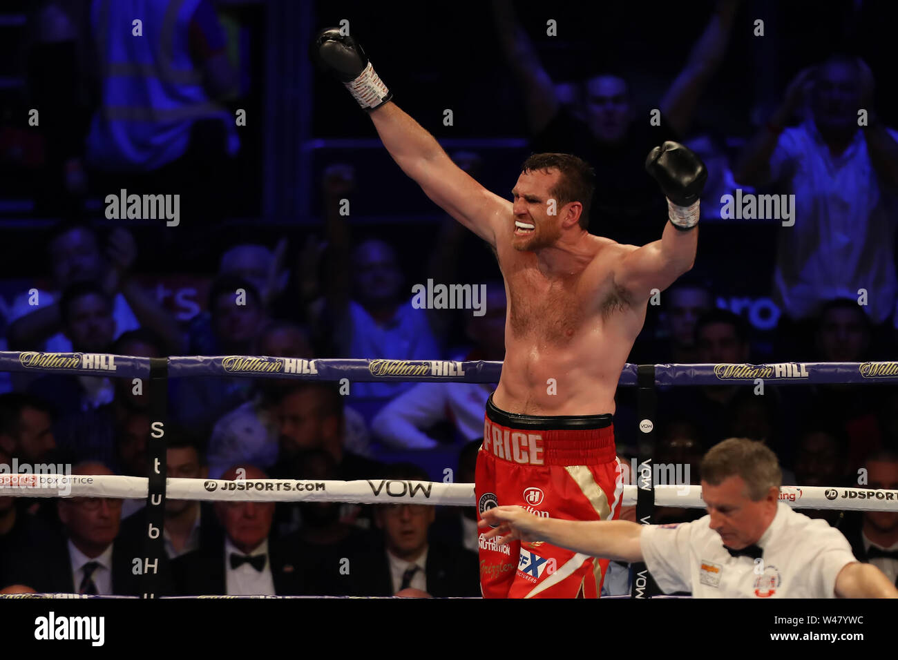 20th July 2019, The 02 Arena, London, England; Heavyweight Boxing, WBC ...