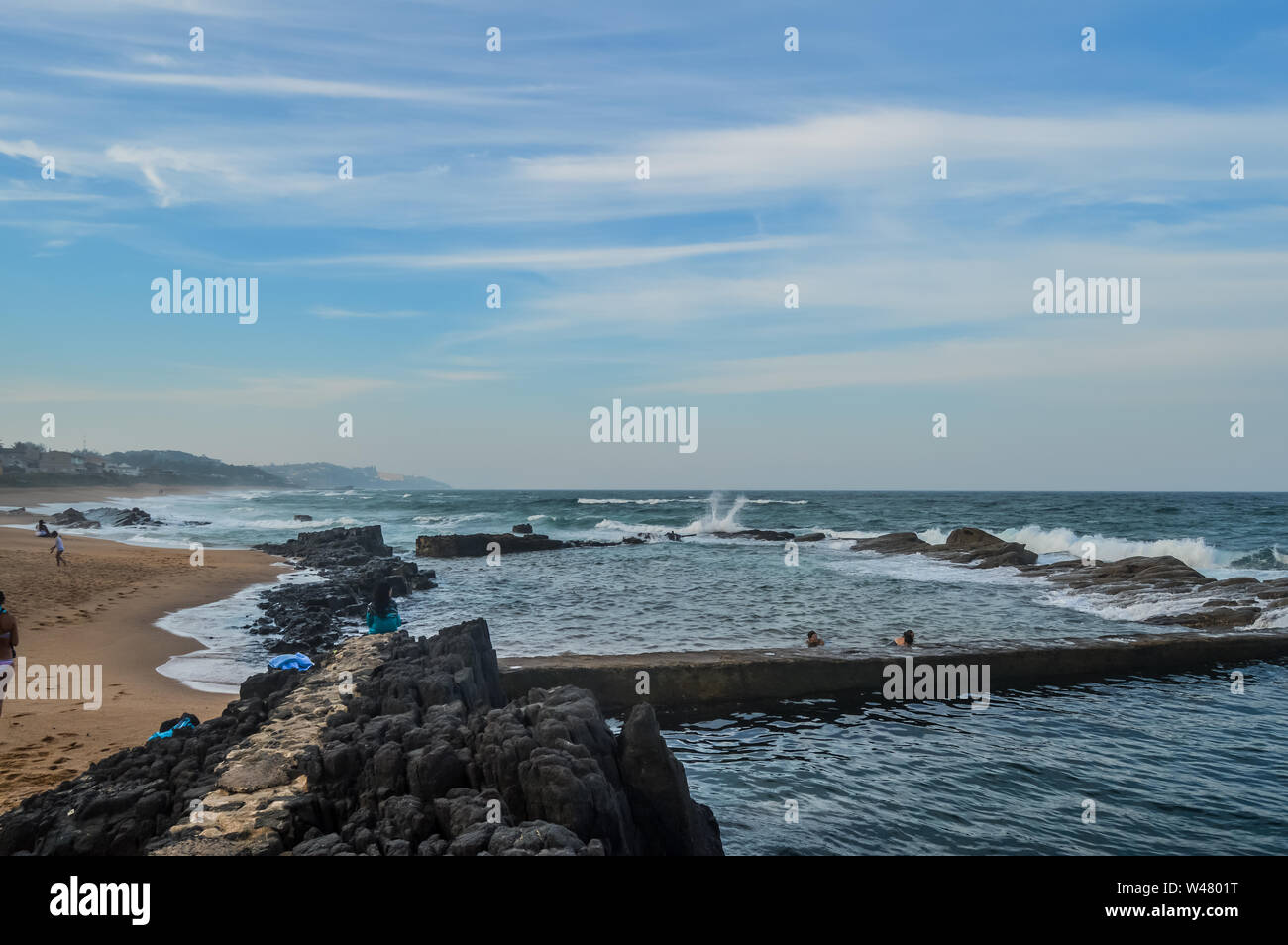 Pristine and natural Salt rock tidal pool in Dolphin coast Ballito ...