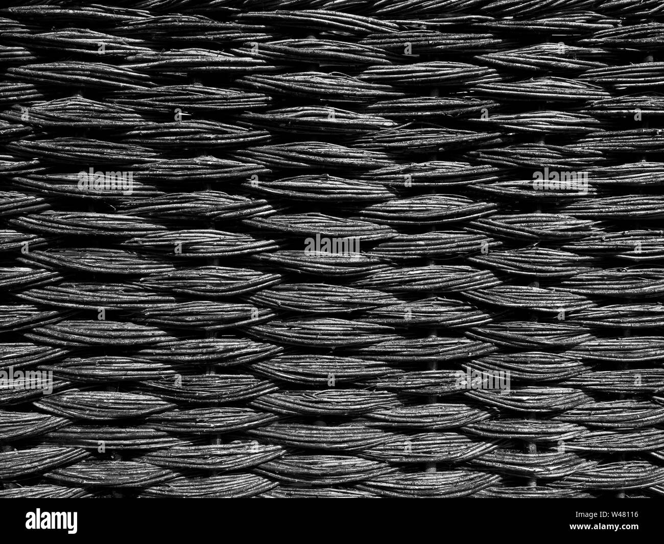 A background texture from a wicker wall Stock Photo - Alamy