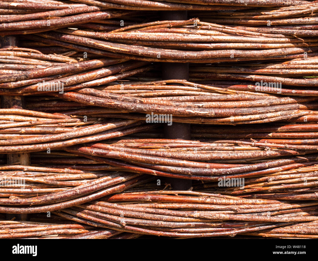 A background texture from a wicker wall Stock Photo - Alamy