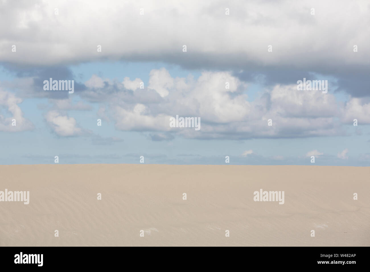 Empty Beach Landscape Stock Photo - Alamy