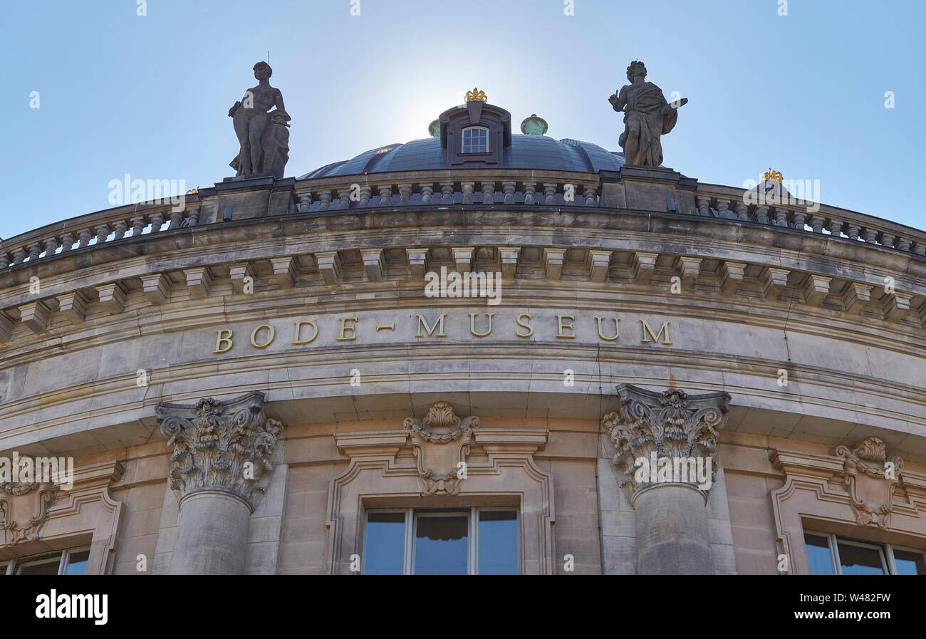 The Bode Museum is one of the group of museums on the Museum Island in ...