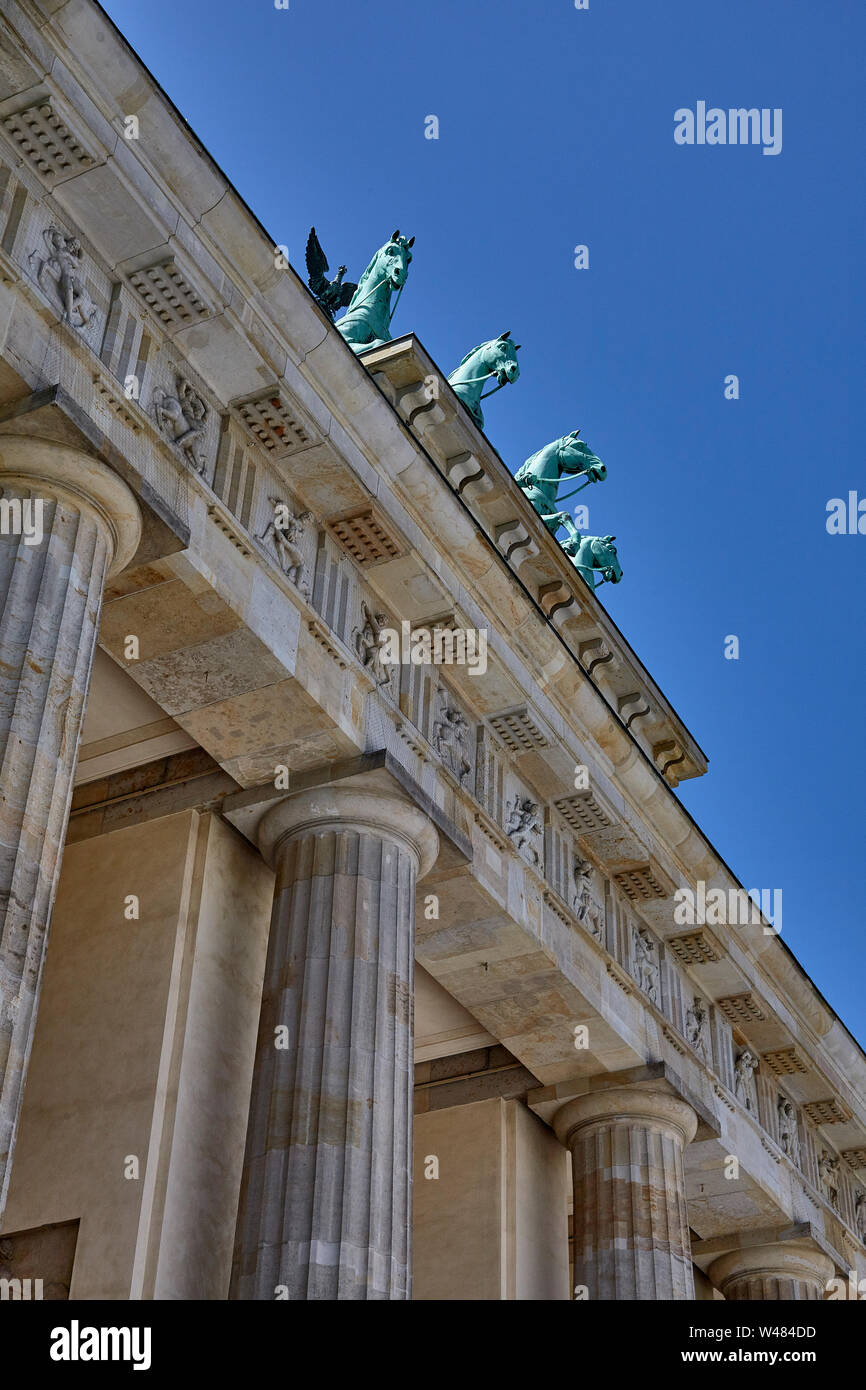 The Brandenburg Gate is an 18th-century neoclassical monument in Berlin ...