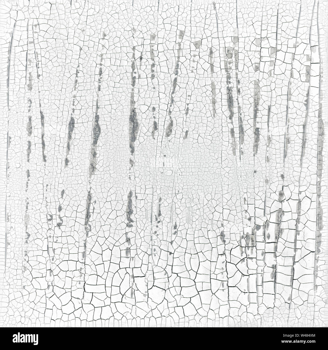 Zen Fragments Minimalist Painting white cracked background with neutral ...