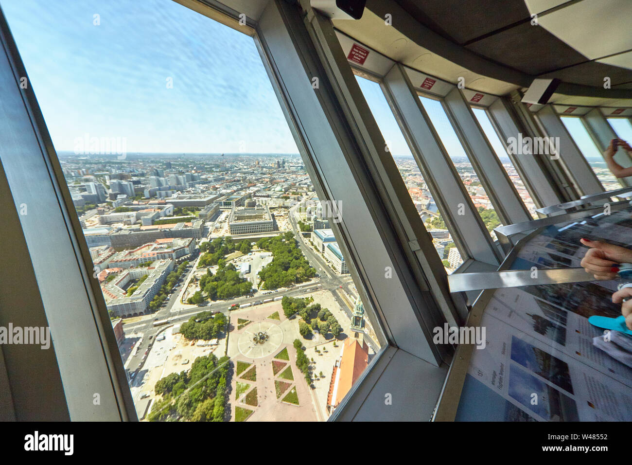 Inside berlin tv tower hi-res stock photography and images - Alamy