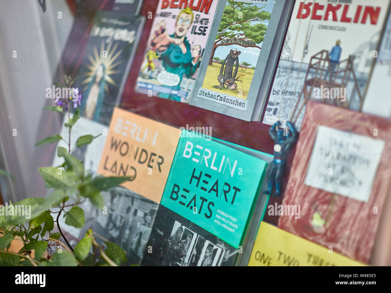 Berlin book shop Stock Photo - Alamy