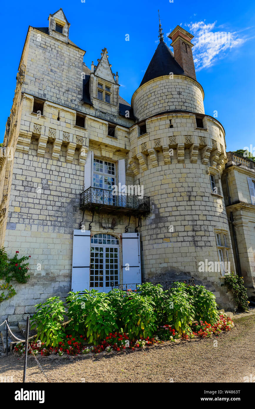 The castle Ussé (Château d'Ussé) is also known as the castle of "The ...