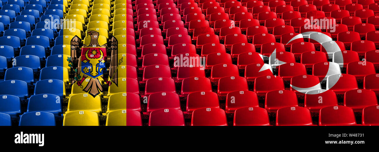 Moldova, Moldovan, Turkey, Turkish, flip stadium seats concept ...
