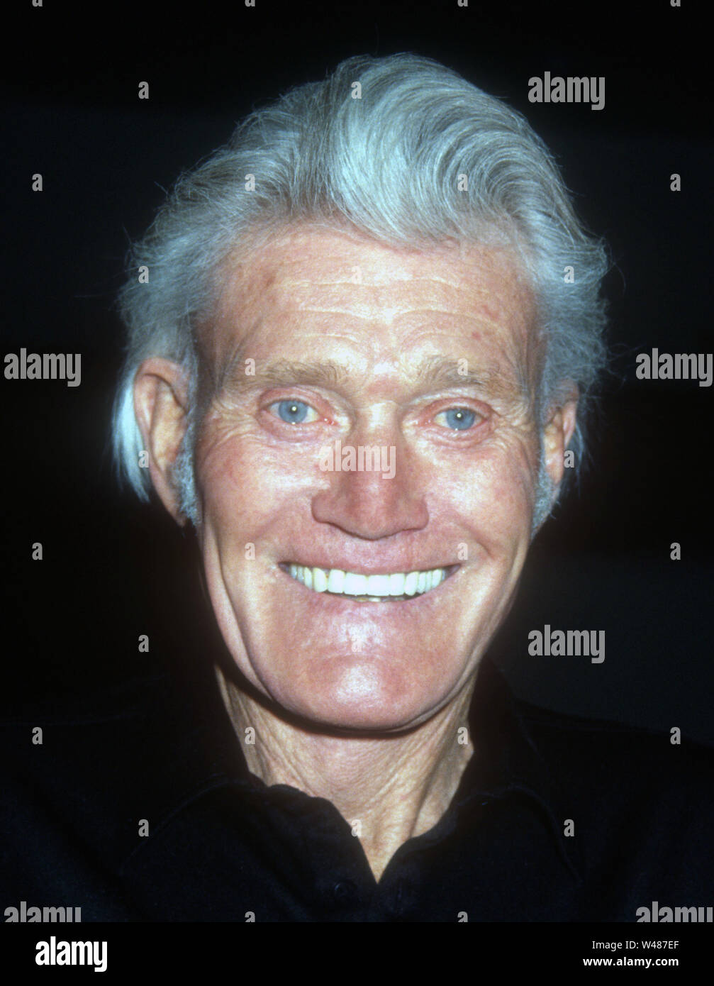 Chuck Connors 1992 Photo By Michael Ferguson/CelebrityArchaeology.com ...