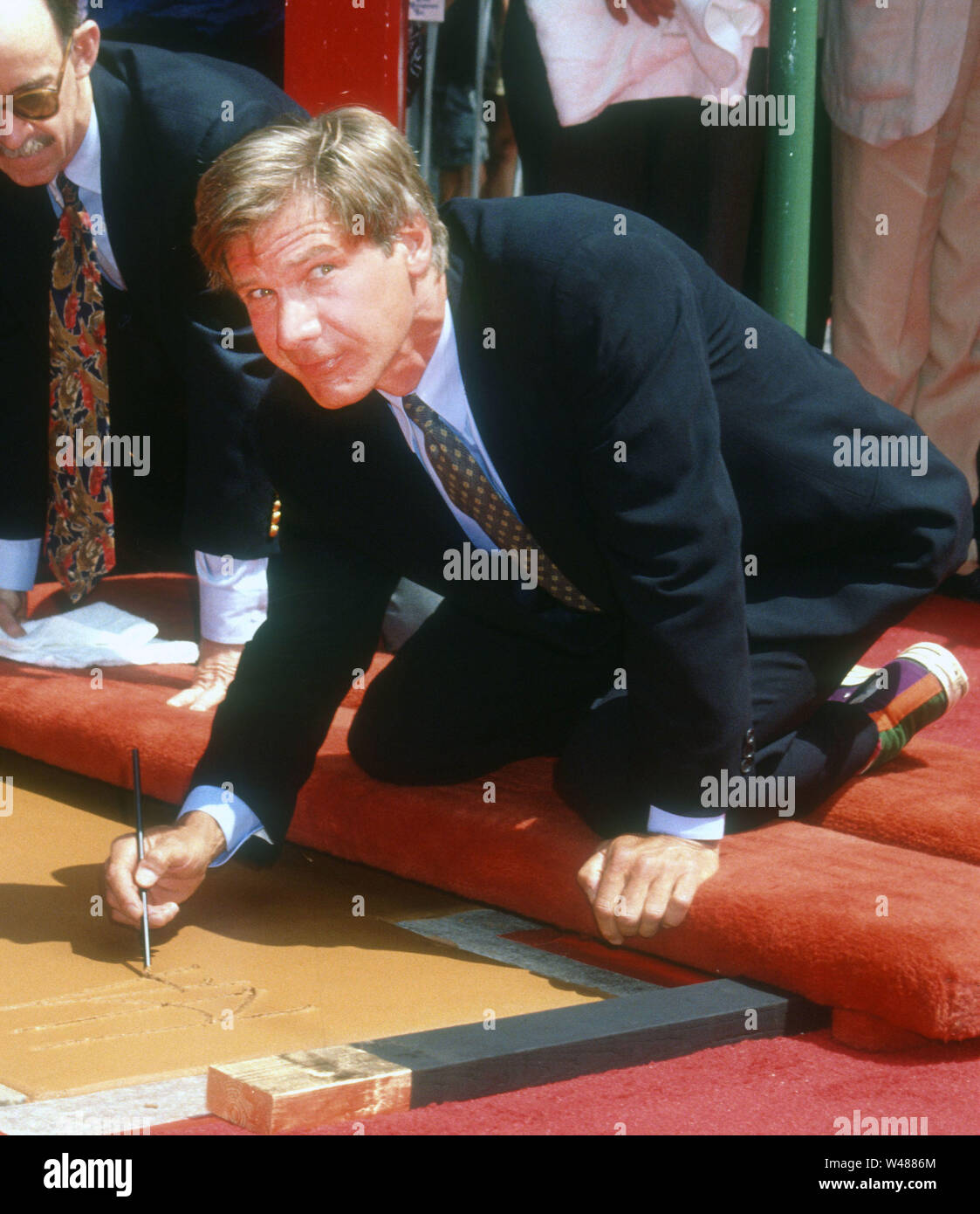 Harrison Ford 1992 Photo By Michael Ferguson/CelebrityArchaeology.com ...