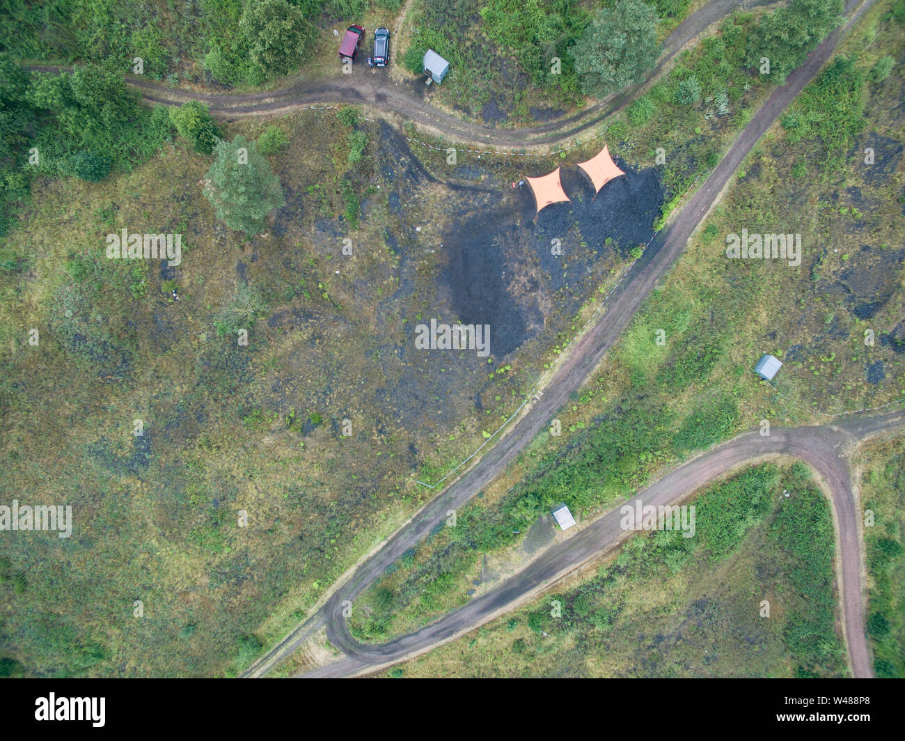 Oil shale aerial hi-res stock photography and images - Alamy