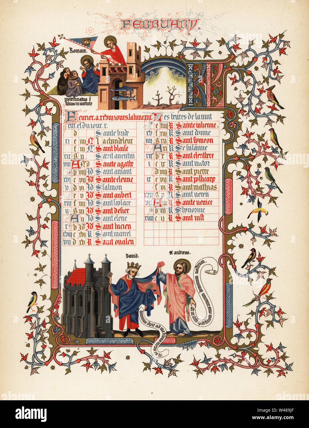 Book Of Hours February